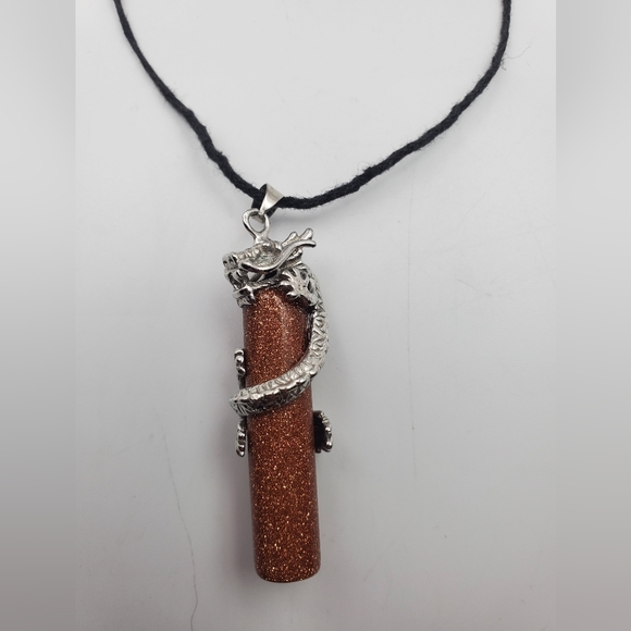 Jewelry | Dragon Healing Wrap Totem Necklace N1422 | Poshmark